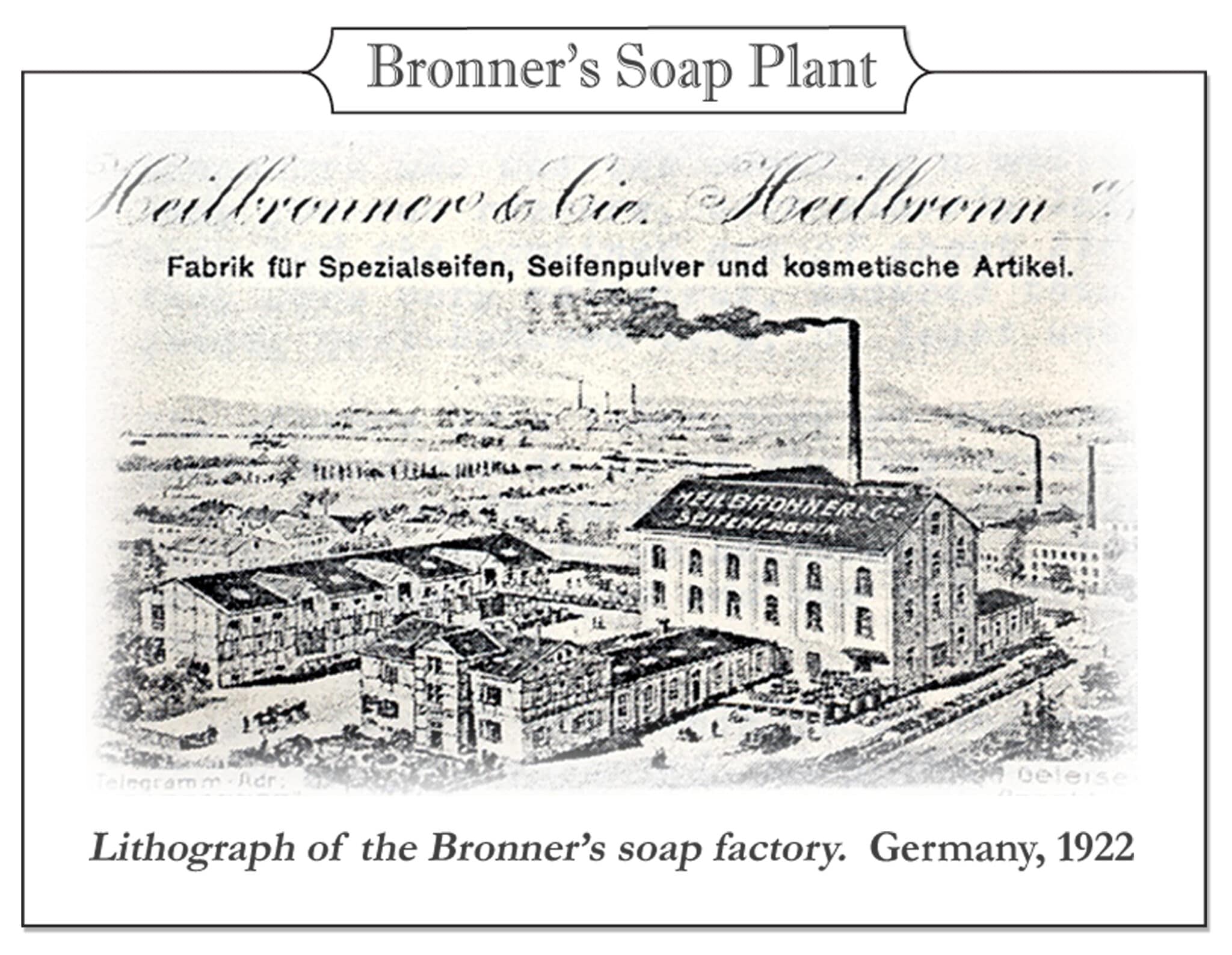 The Five Soapmaking Locations of Bronner Family Soaps - Going Green ...